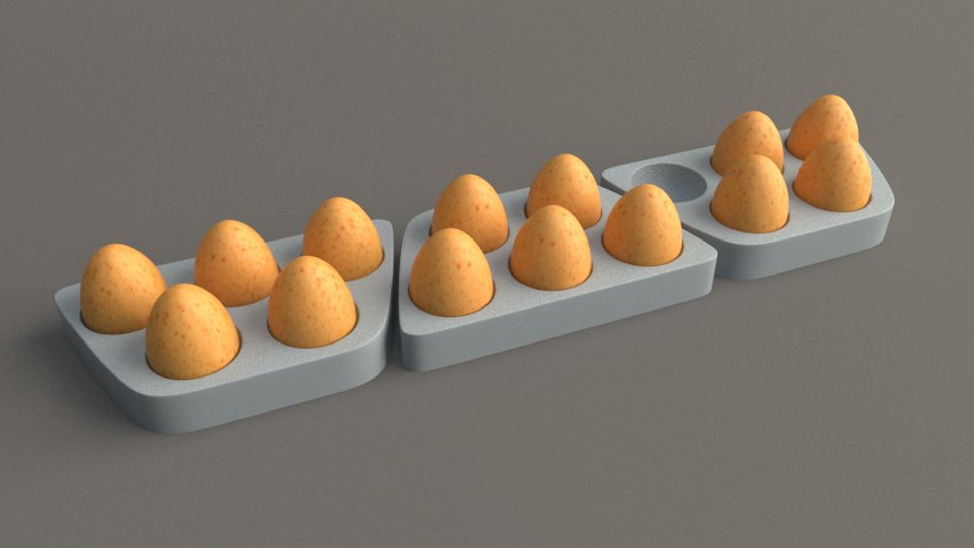 3d egg model
