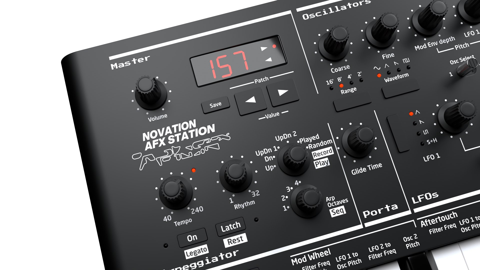 Novation Afx Station 25-key 3D Model - TurboSquid 1650527