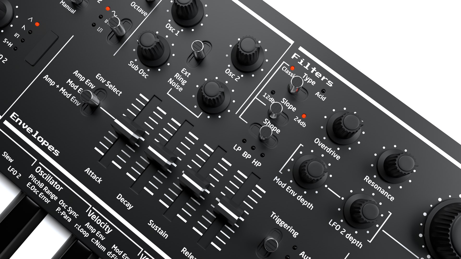 Novation Afx Station 25-key 3D Model - TurboSquid 1650527