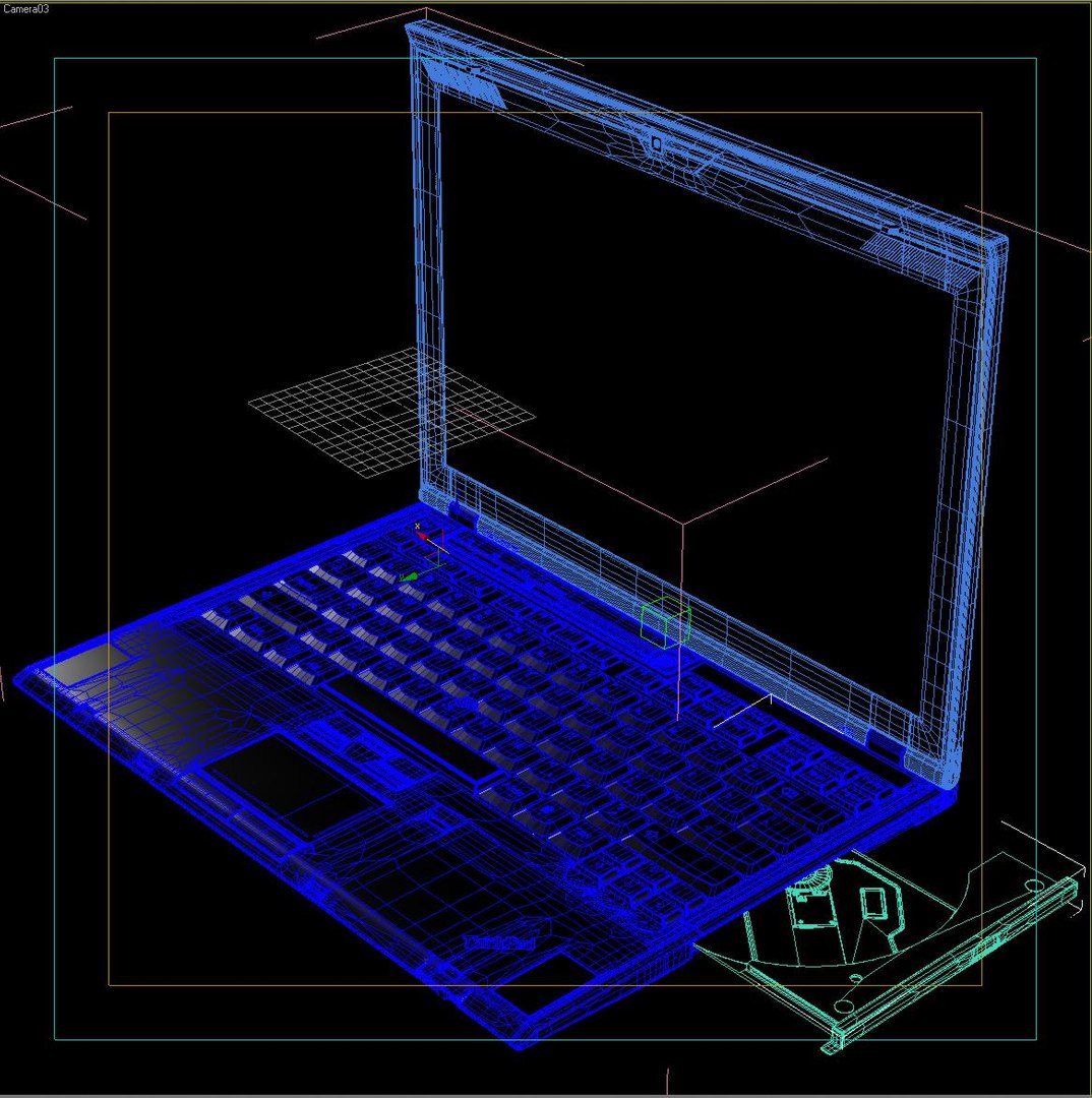 Notebook Lenovo Thinkpad X301 3d C4d