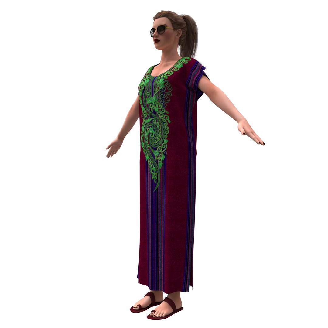 3D realistic girl cloth - TurboSquid 1627976