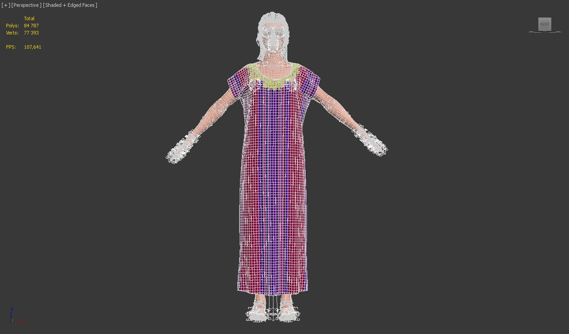 3D realistic girl cloth - TurboSquid 1627976
