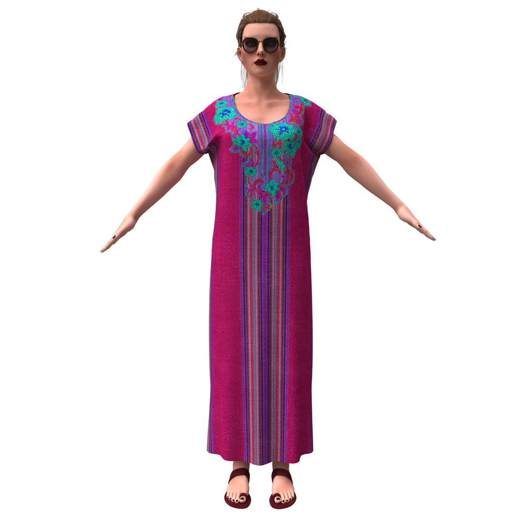 3D realistic girl cloth - TurboSquid 1627976