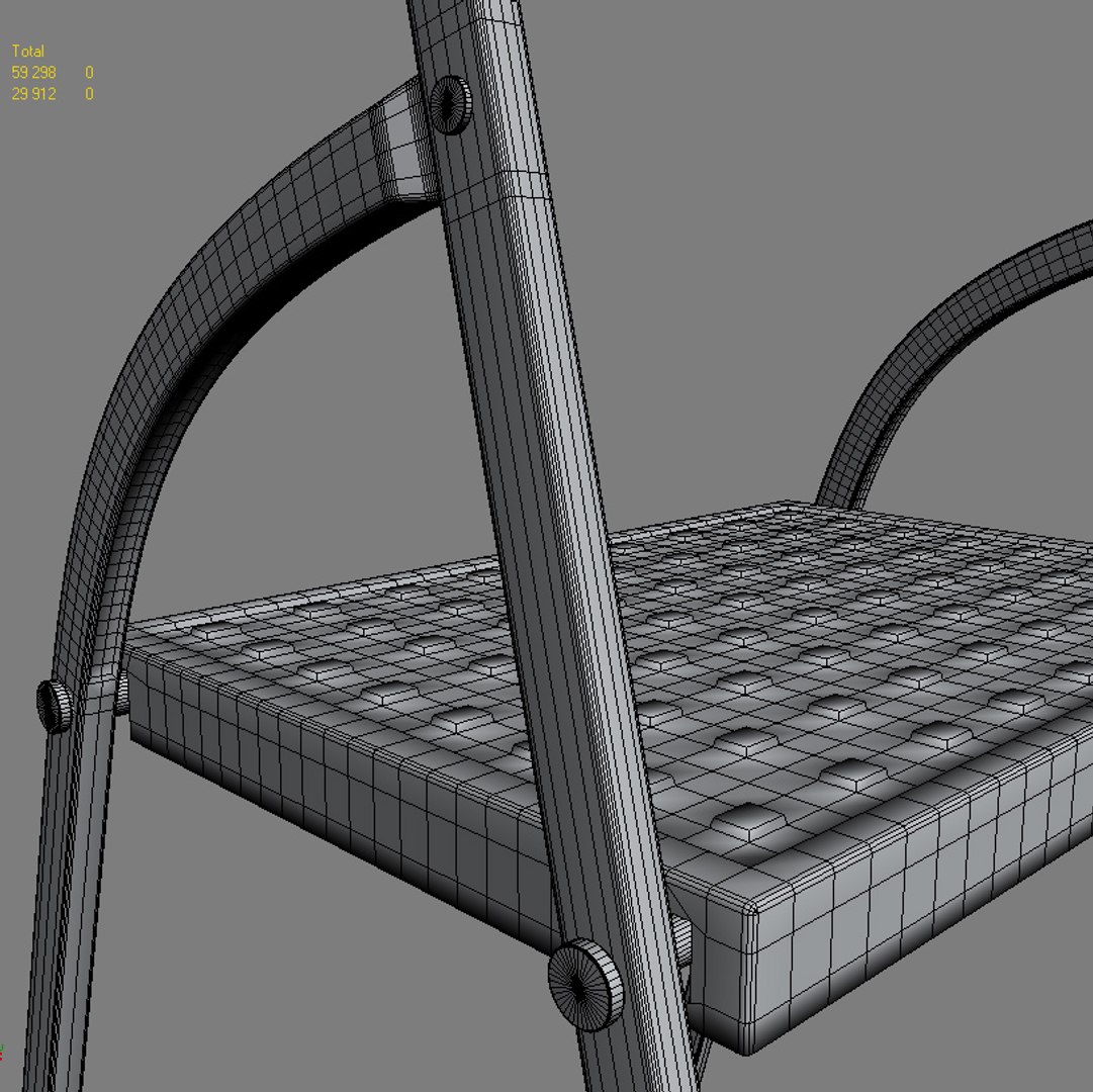 3d Folding Metal Ladder