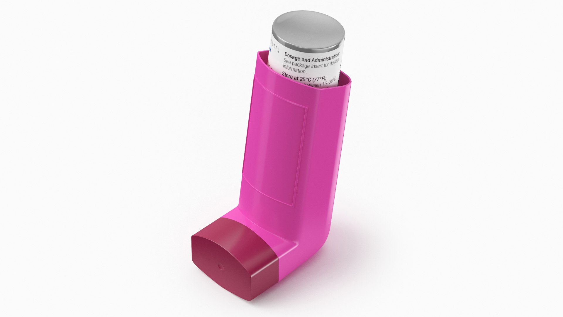 3D Asthma Inhaler 03 - TurboSquid 2104277