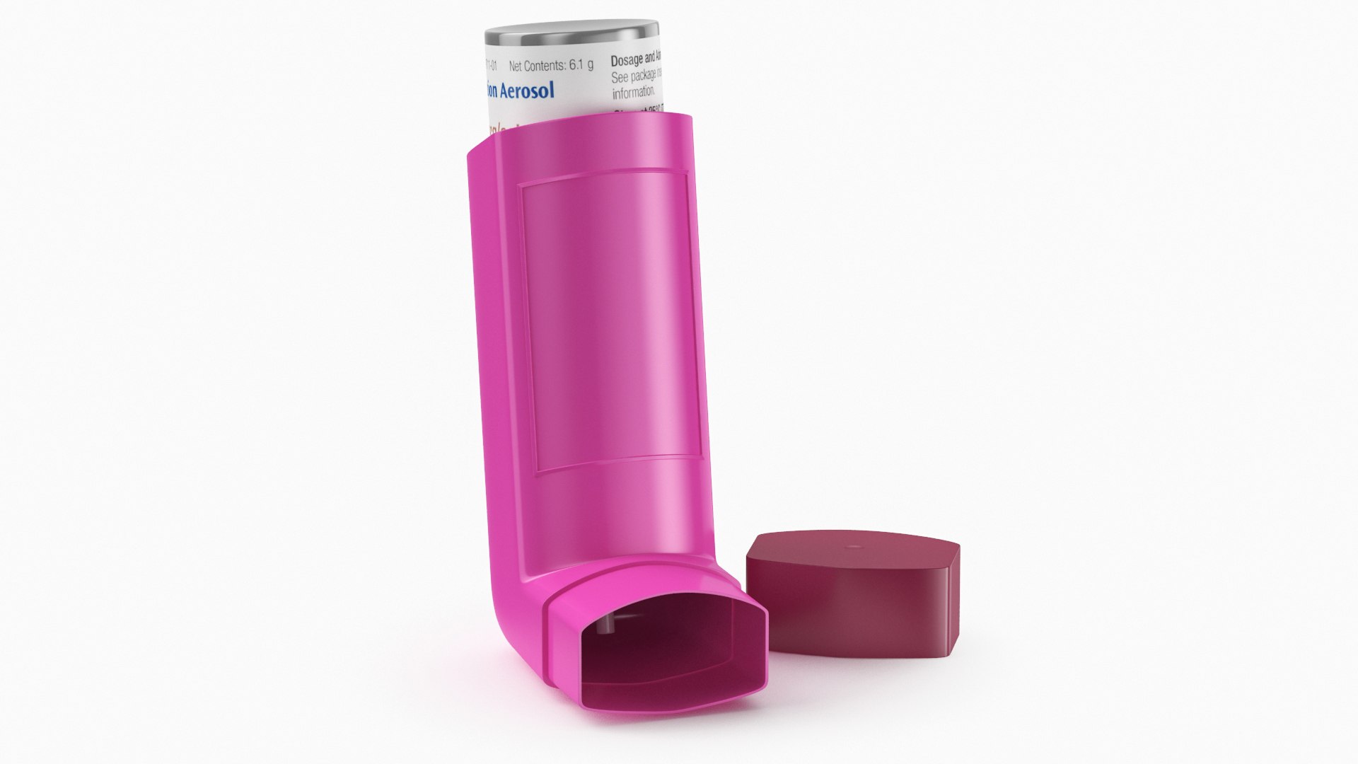 3D Asthma Inhaler 03 - TurboSquid 2104277