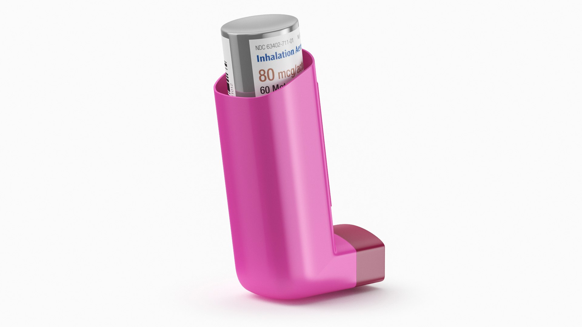 3D Asthma Inhaler 03 - TurboSquid 2104277
