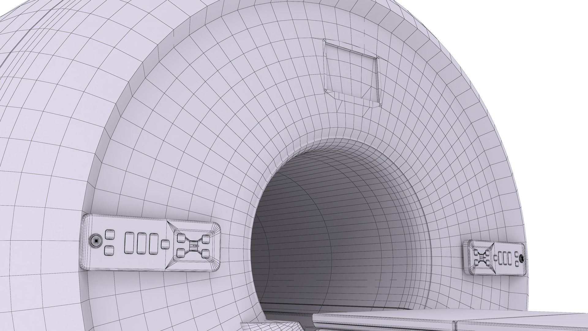 3D Model MRI Machine - Red - TurboSquid 1921381