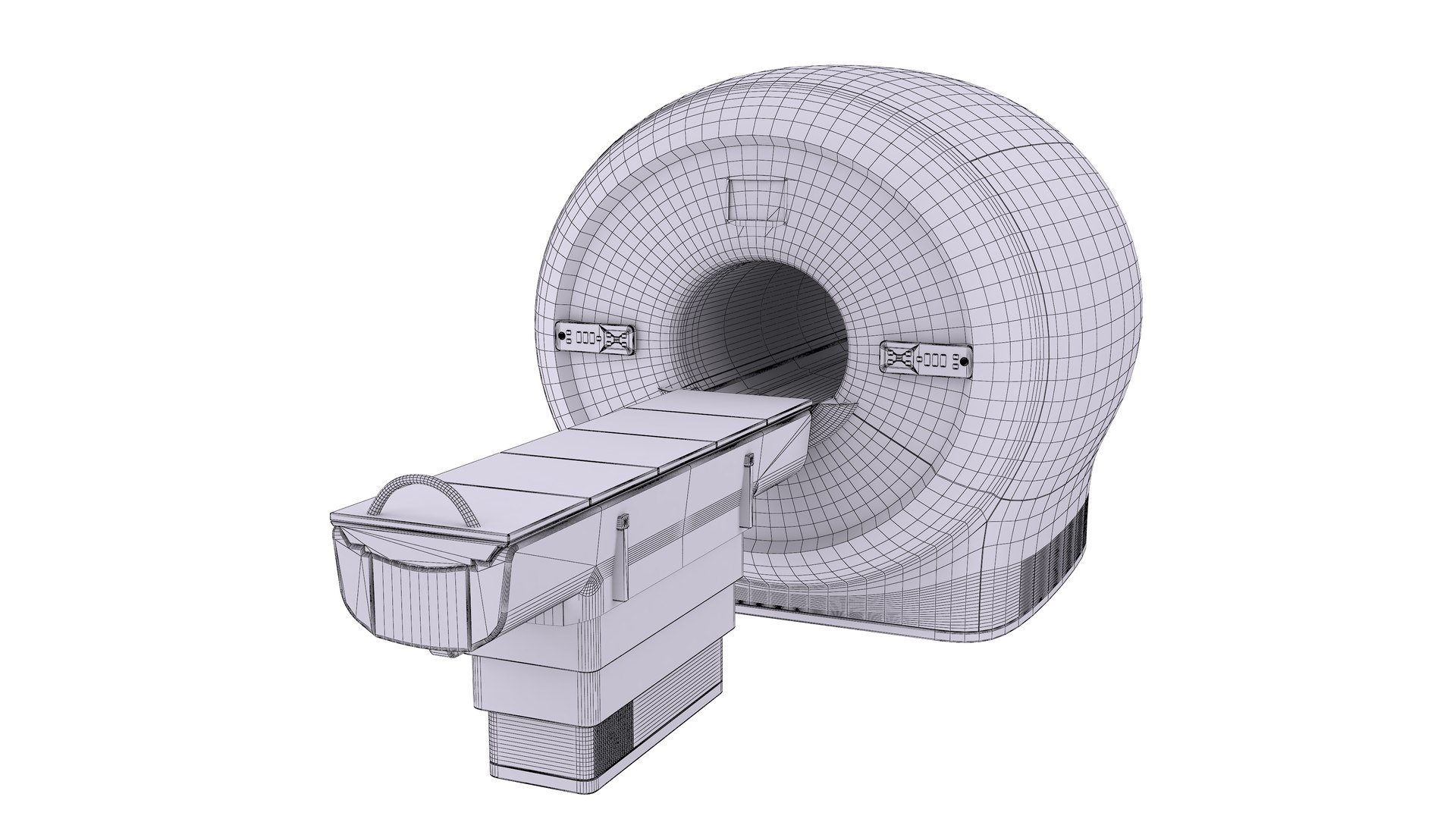 3D Model MRI Machine - Red - TurboSquid 1921381