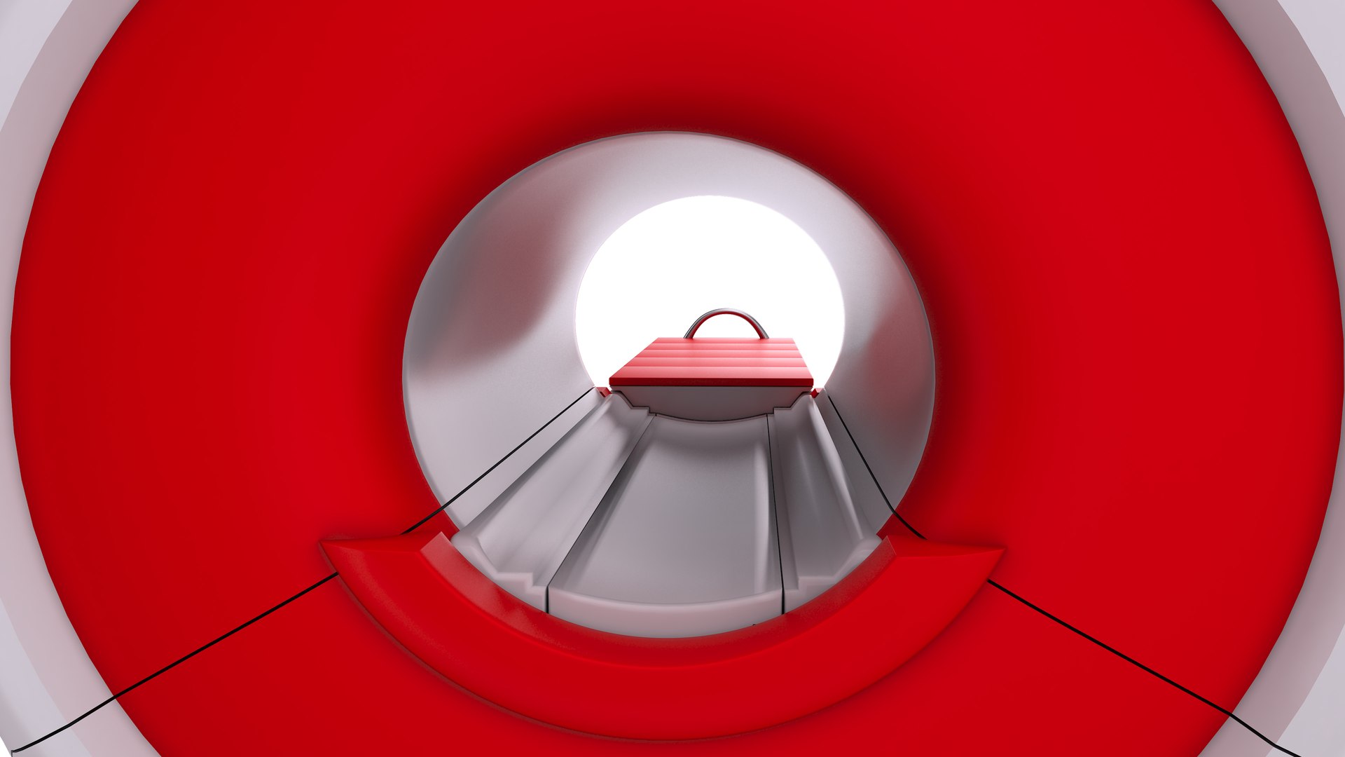 3D Model MRI Machine - Red - TurboSquid 1921381