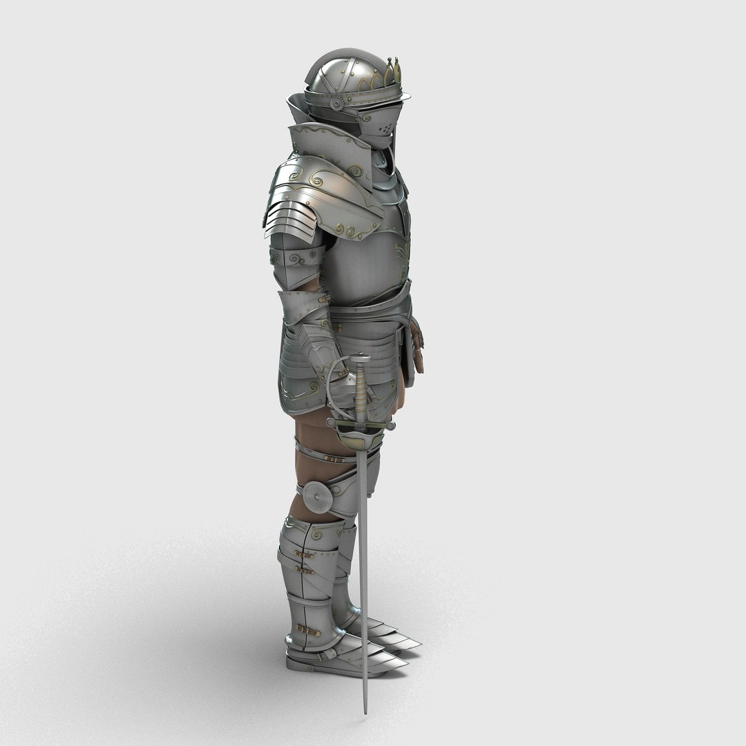 3D Model Knight Armor - TurboSquid 2075929