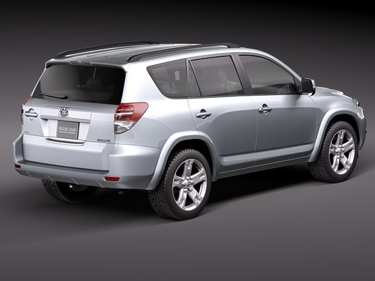 toyota rav 4 3d model