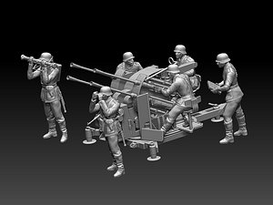 3d Model World War German Destroyers