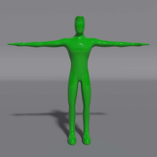 modelo 3d Green Dude Maya Rig gratis - TurboSquid 1357397