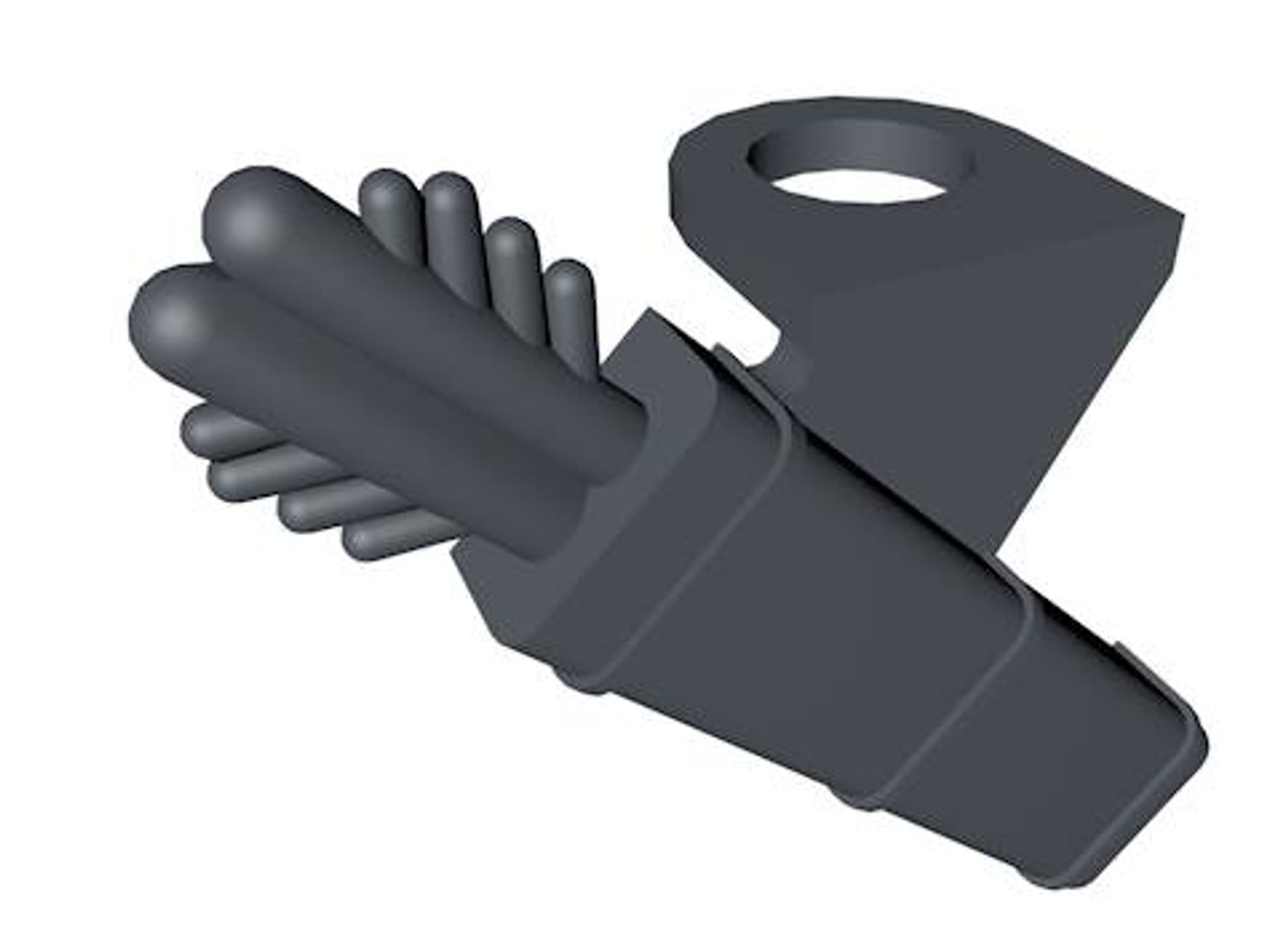 3d Lego Arrow Quiver