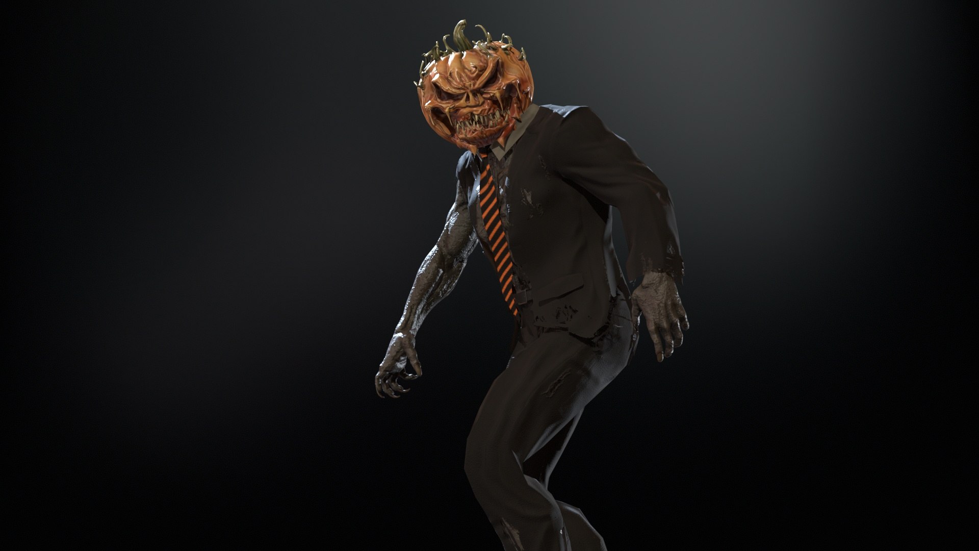 HallowenMonster3 3D Model - TurboSquid 2466217