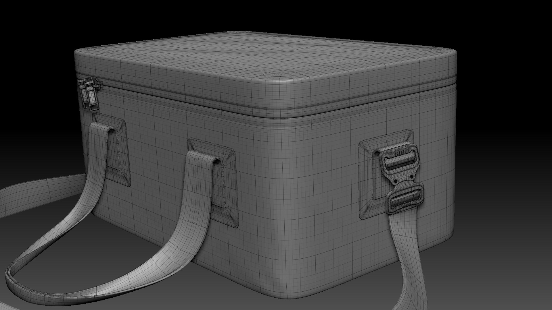 Waterproof Crossbody Bag Zbrush Sculpting Shoulder Messenger Bag 3D ...