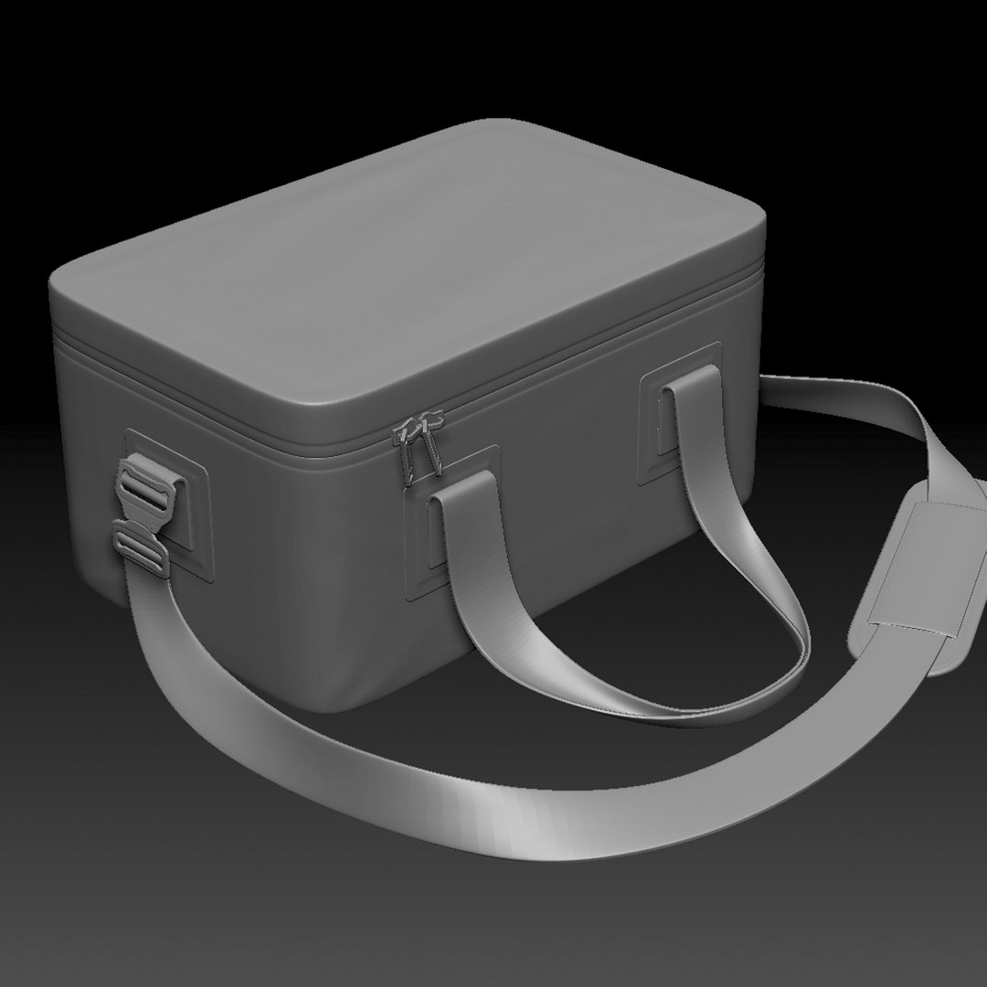 Waterproof Crossbody Bag Zbrush Sculpting Shoulder Messenger Bag 3D ...