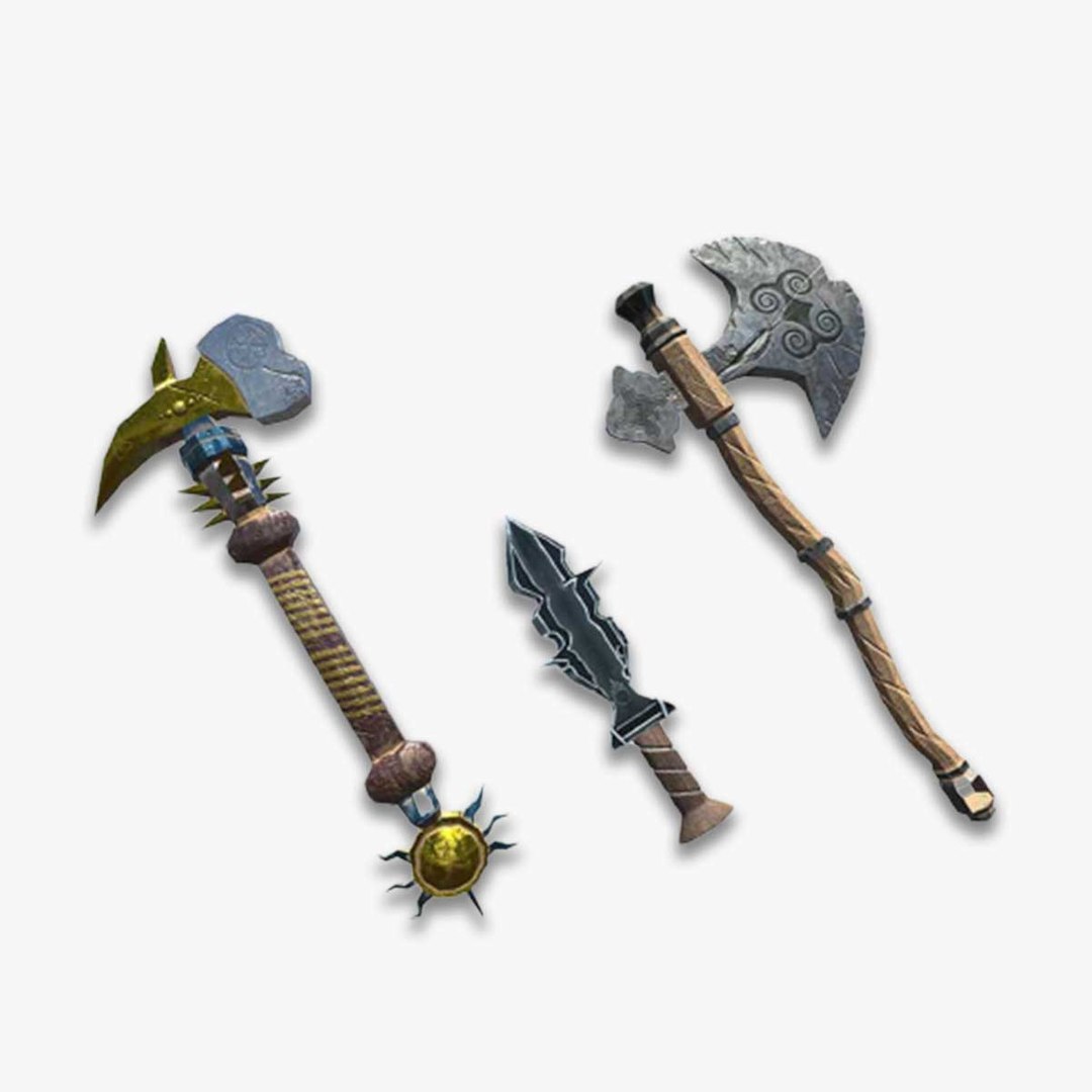 3D RPG Weapons Pack 3D Model - TurboSquid 2133320