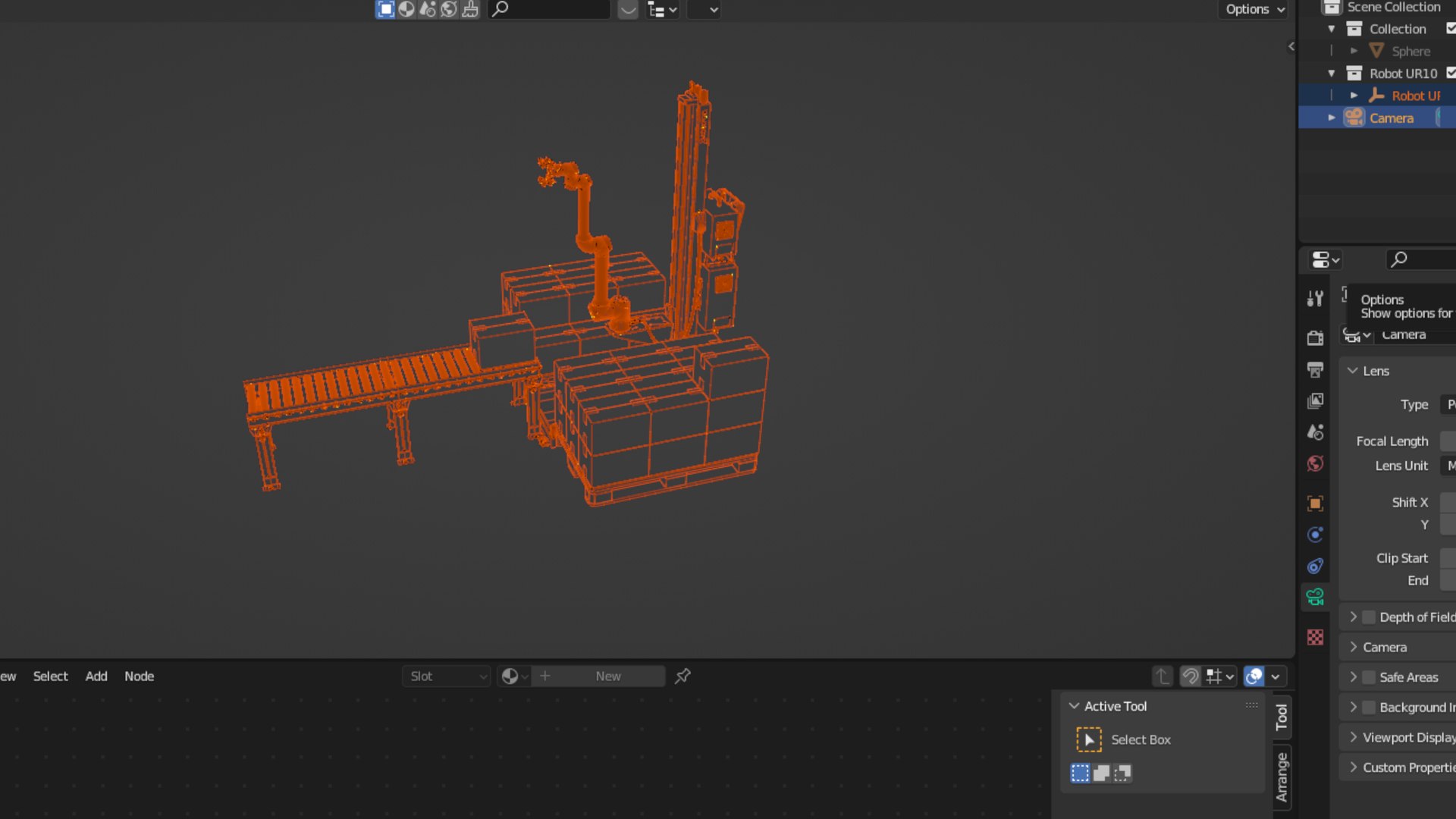 3D Model Robot UR10 Robotiq Palletizing Solution - TurboSquid 1894411