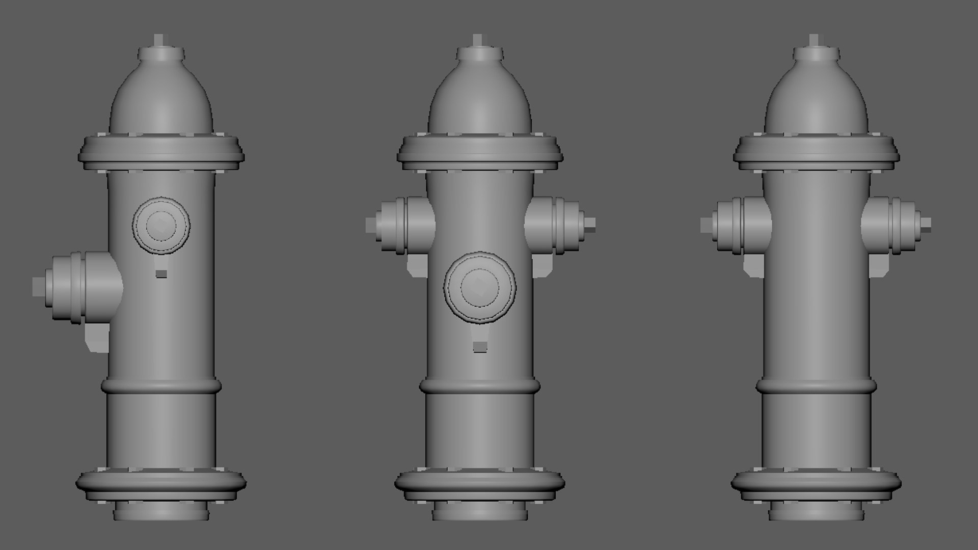 3D Fire Hydrant - Game Ready And Printing 3D Model - TurboSquid 2378890