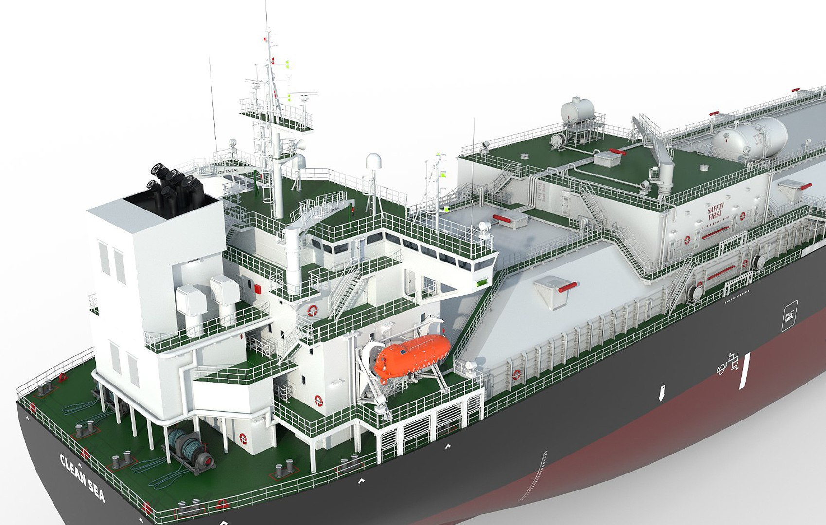 Vessel Tanker 3D Model - TurboSquid 1632661