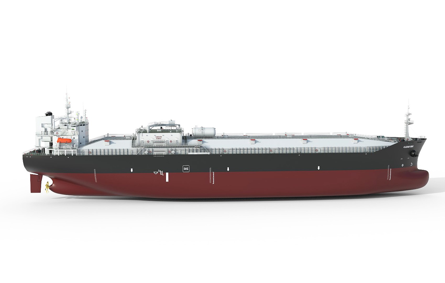 Vessel Tanker 3D Model - TurboSquid 1632661