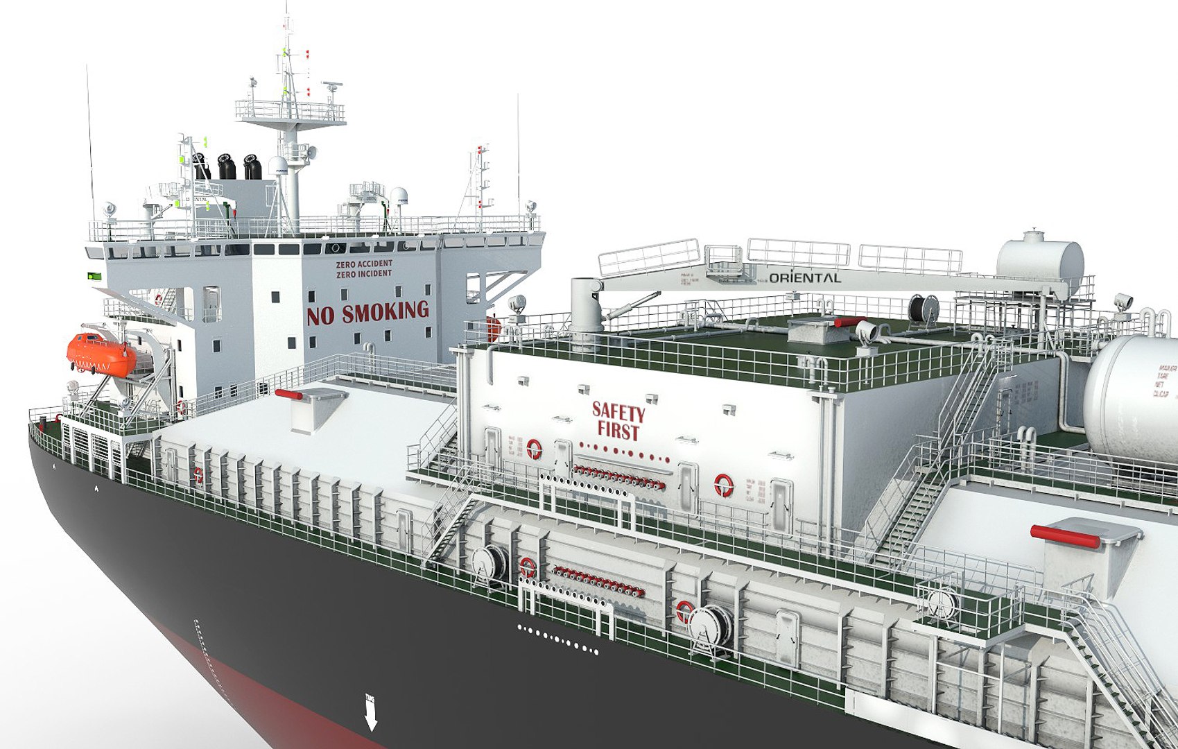 Vessel Tanker 3D Model - TurboSquid 1632661