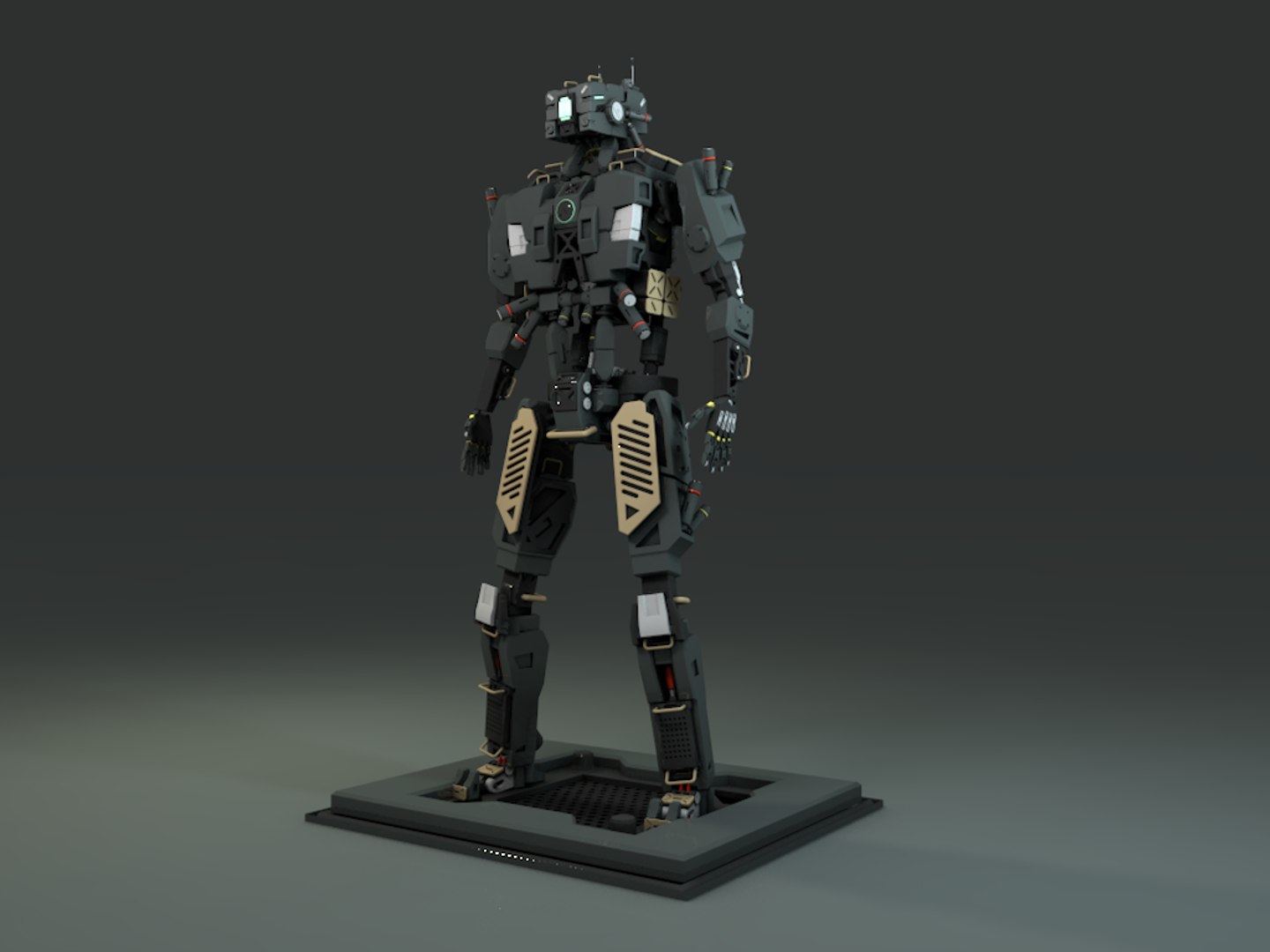 3D Robot Rigged Design - TurboSquid 1318685