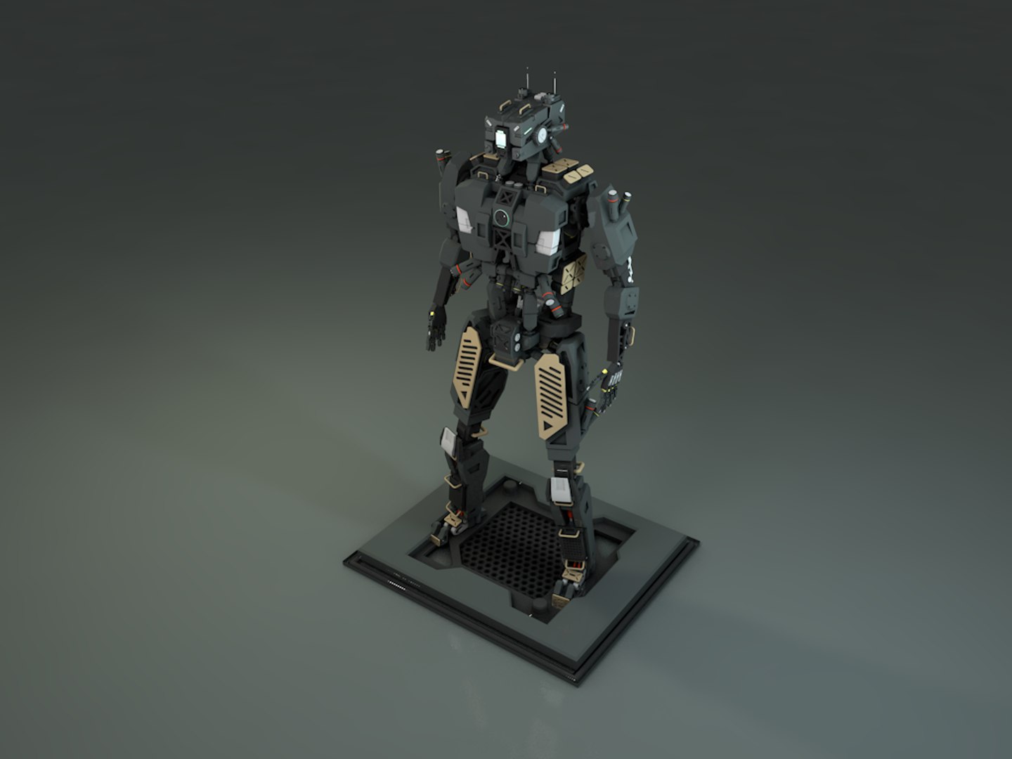 3D Robot Rigged Design - TurboSquid 1318685