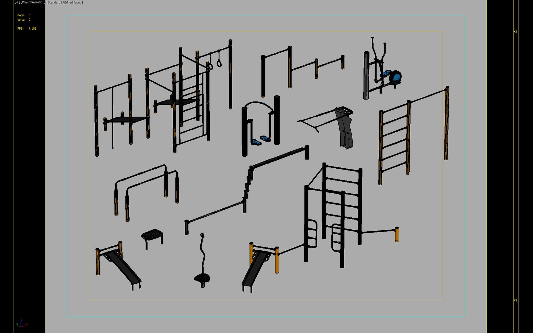 Outdoor Sport 3D Model - TurboSquid 1636586