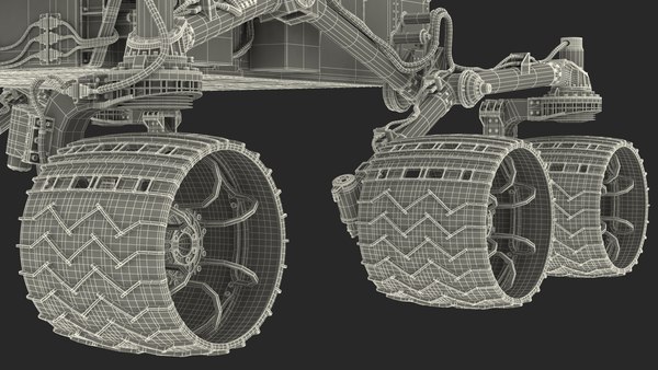 modelo 3d Curiosity Mars Rover Dusty - TurboSquid 1511838