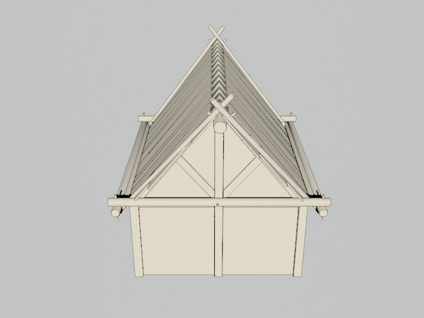 3D model simple old house - TurboSquid 1157801