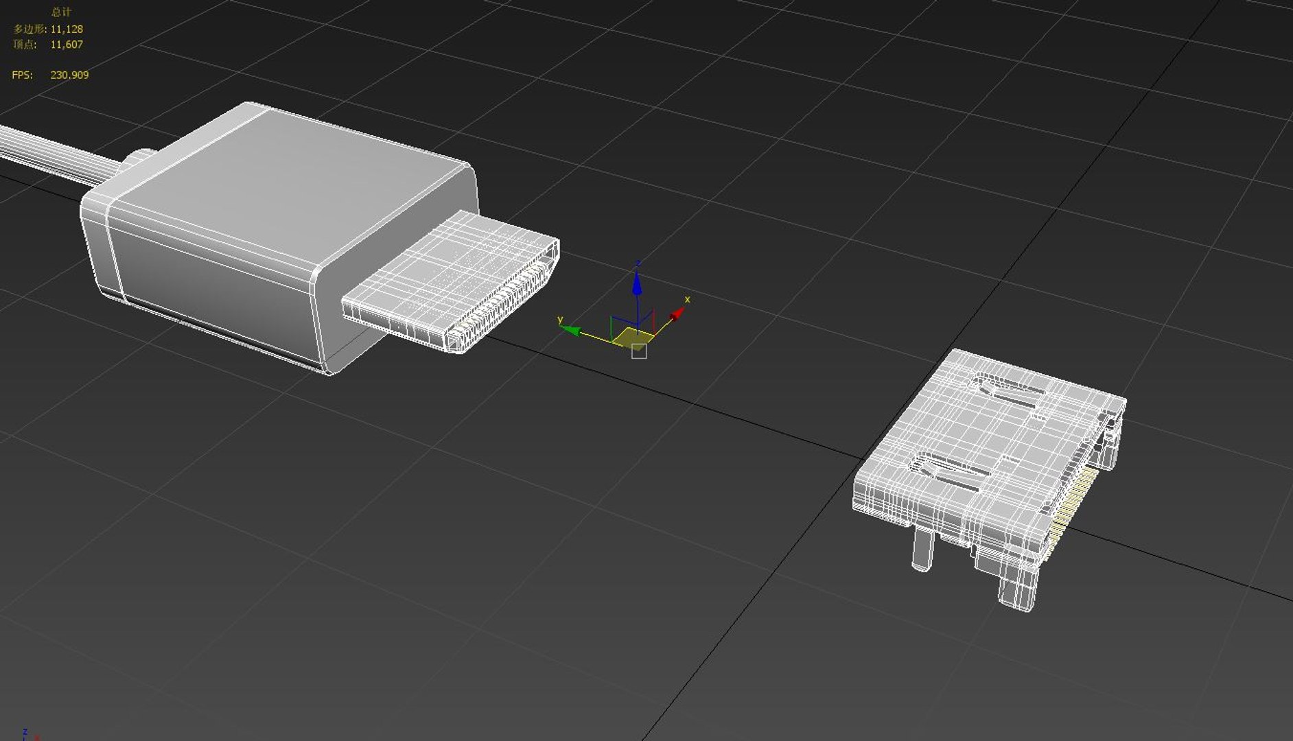 Free Mini Hdmi Connector 3D - TurboSquid 1274139