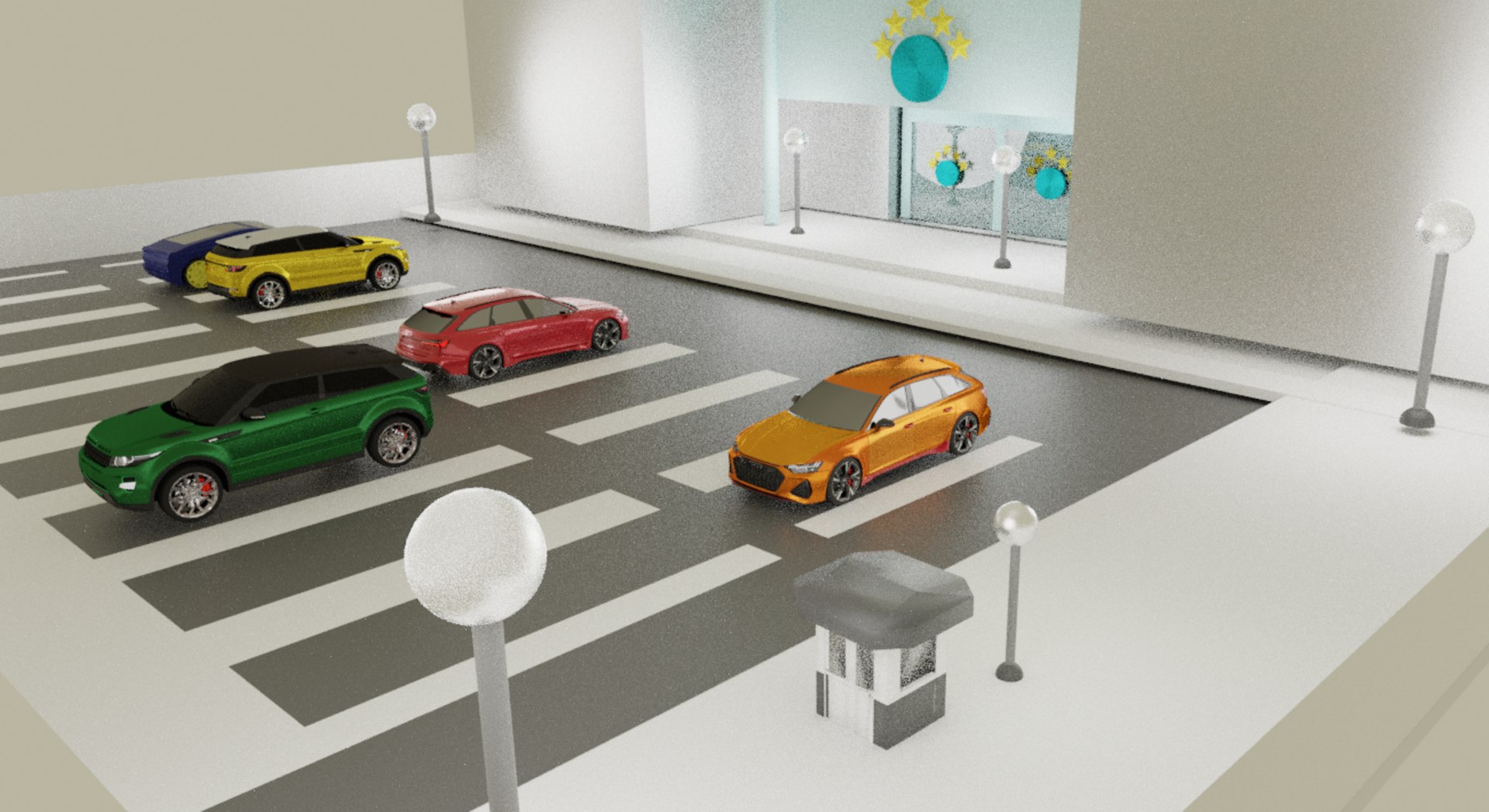 3D Hotel 5 Stars Blend Obj X3d - TurboSquid 2097783