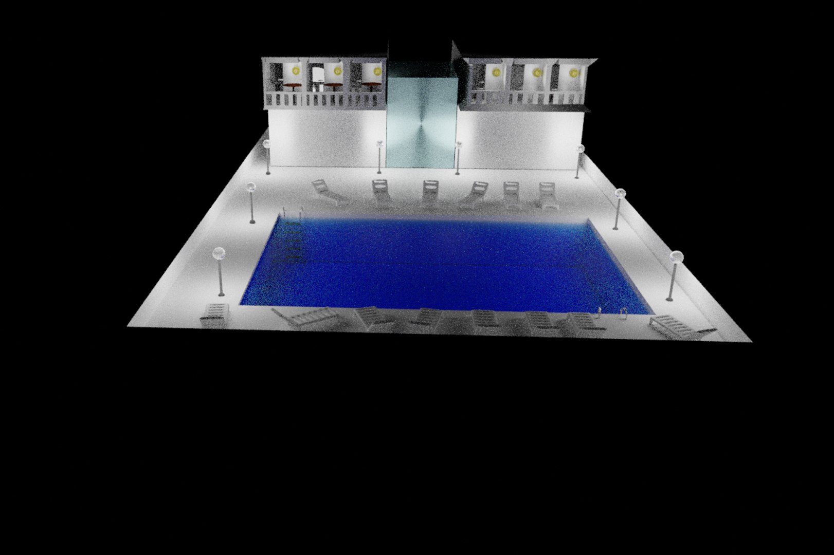 3D Hotel 5 Stars Blend Obj X3d - TurboSquid 2097783