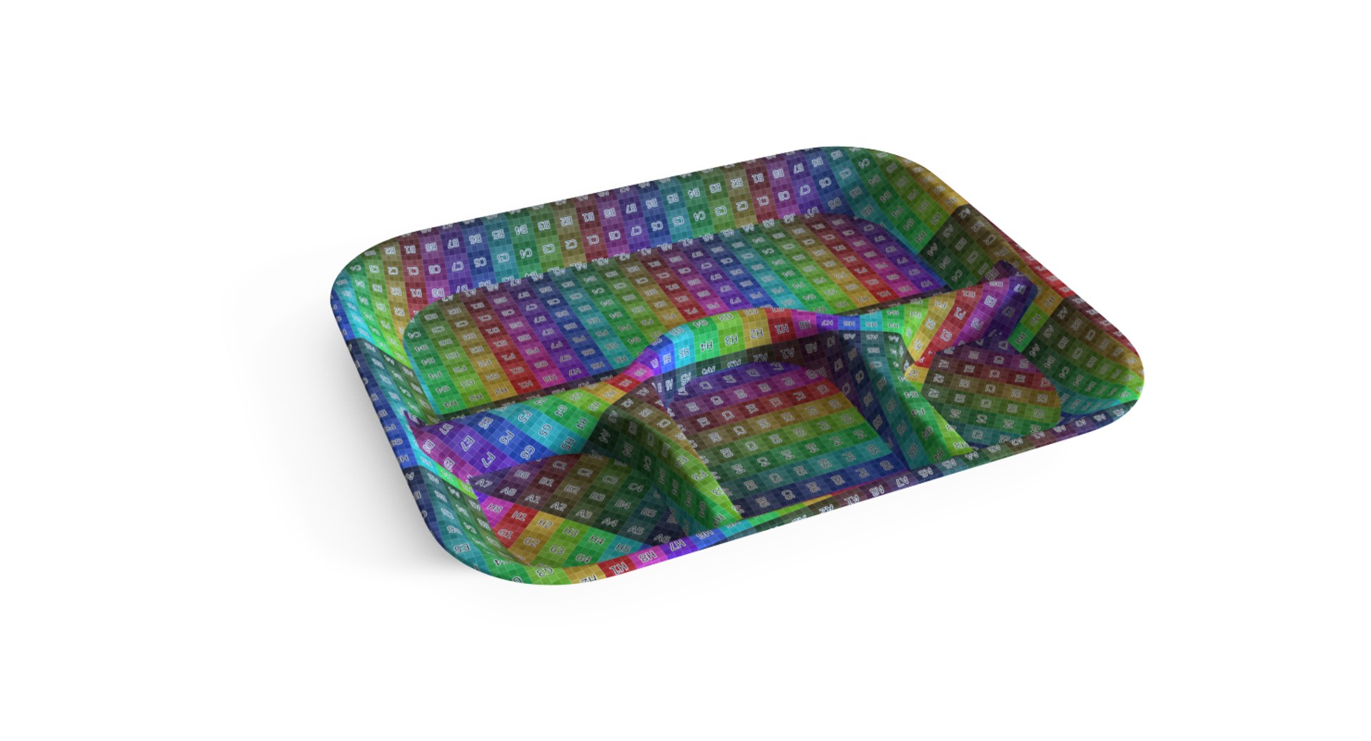 3D Compartment Food Tray Model - TurboSquid 1382428