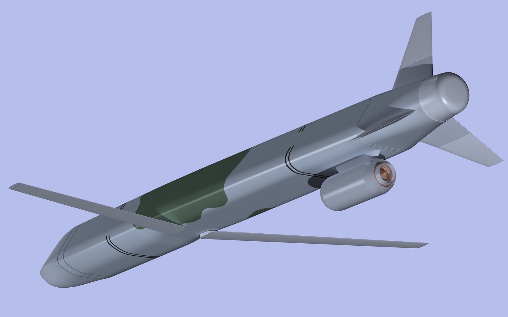 Kh-101 Cruise Missile 3ds
