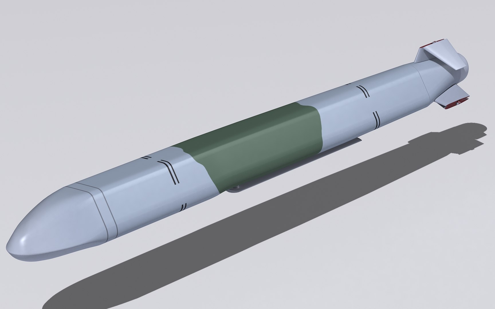 Kh-101 Cruise Missile 3ds