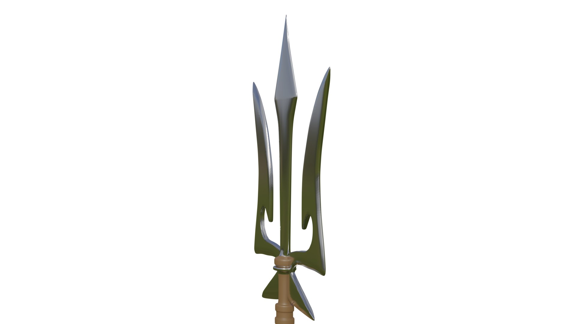 3D Model Trident Weapon - TurboSquid 1445318