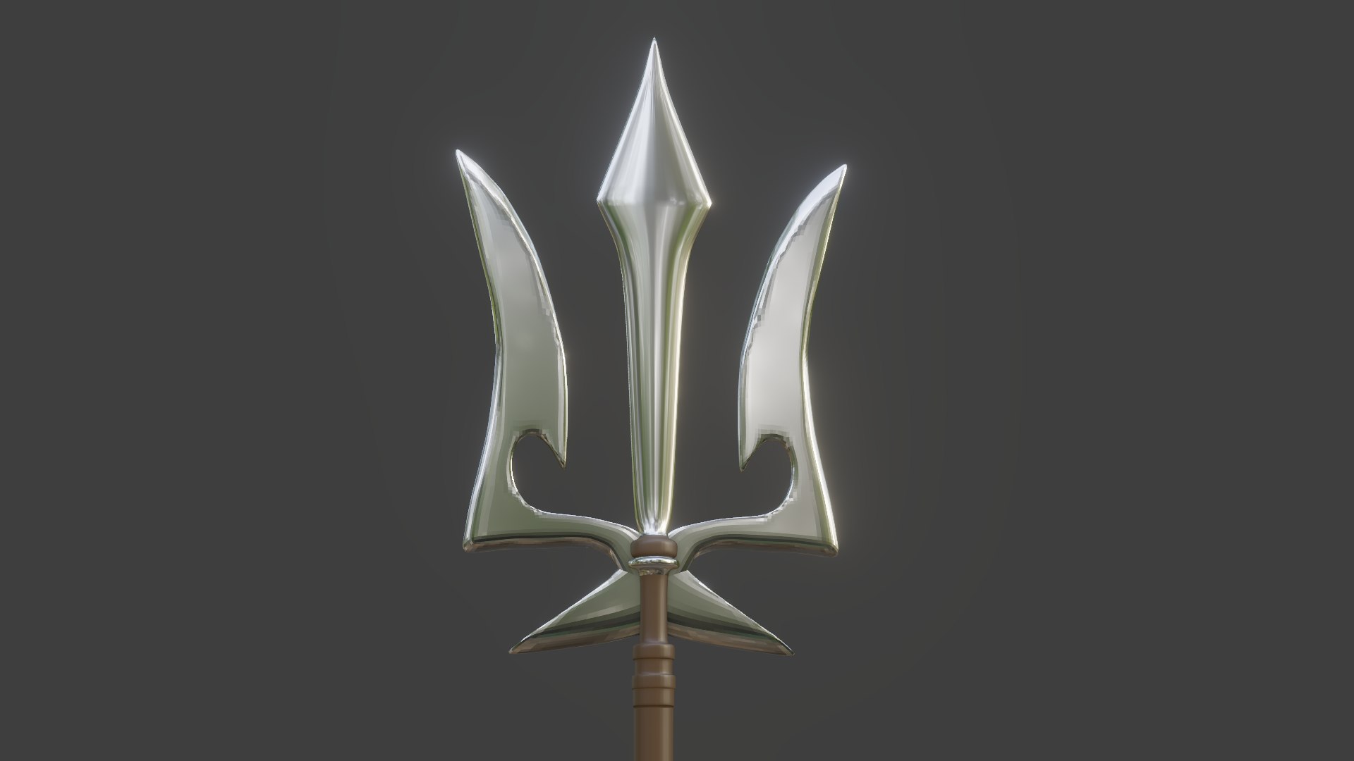 3D Model Trident Weapon - TurboSquid 1445318