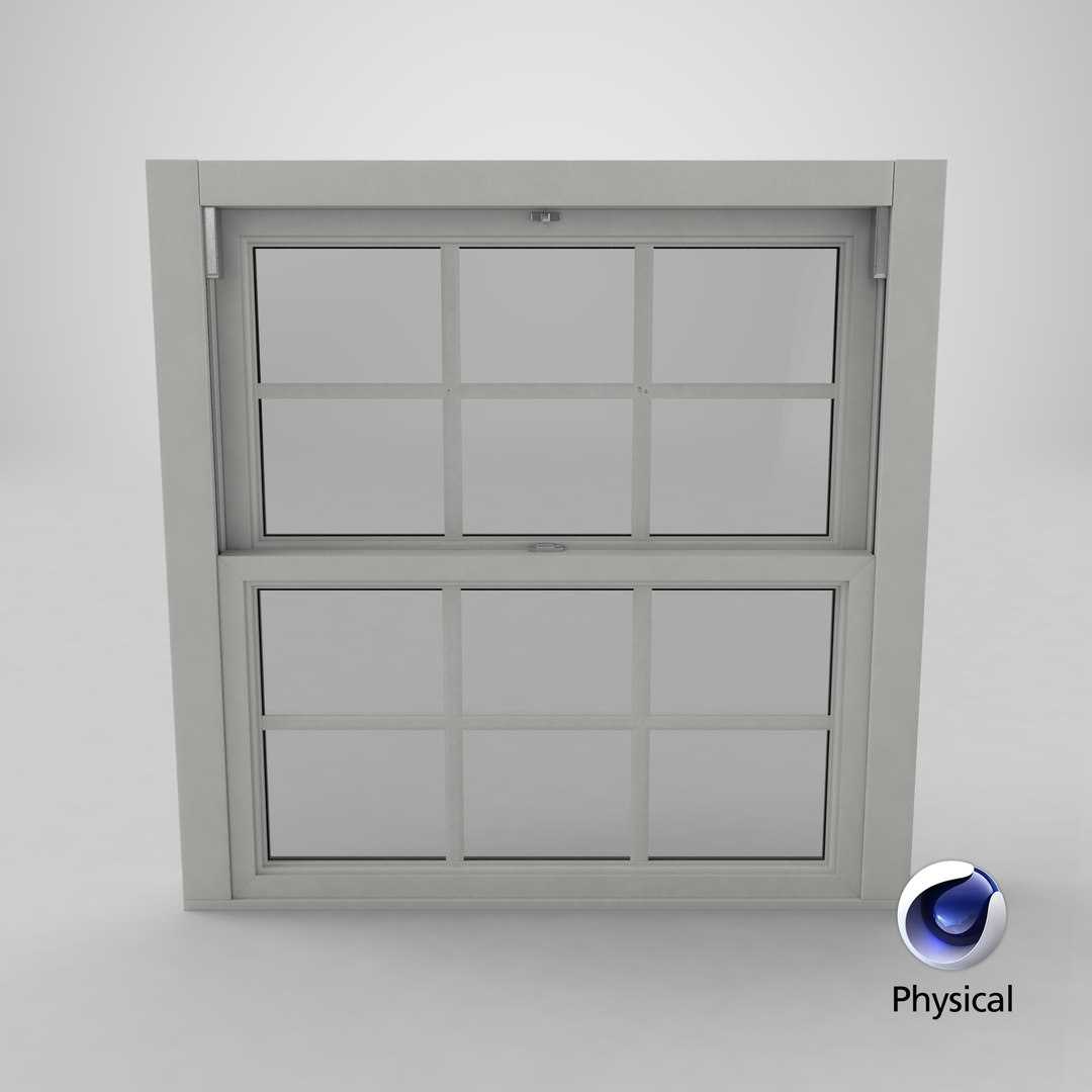 Standard-windows---window-3-closed 3D Model - TurboSquid 1246694