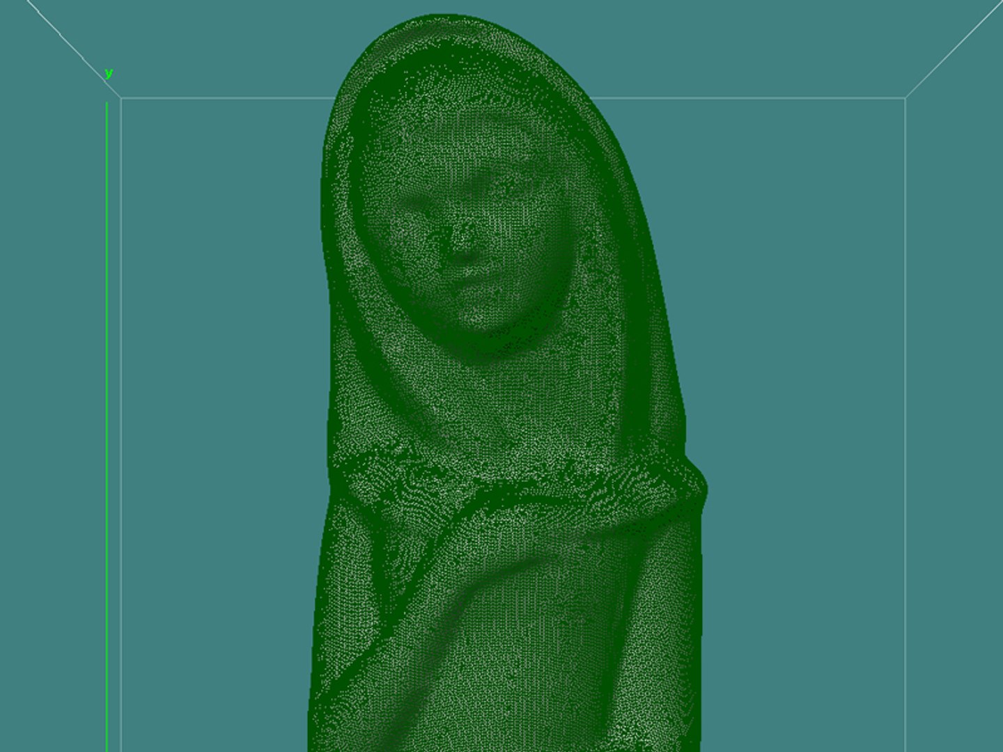 female figure 3d obj