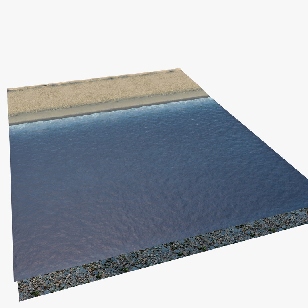 3D Ocean Shore Line Loop Animation Model - TurboSquid 1204305