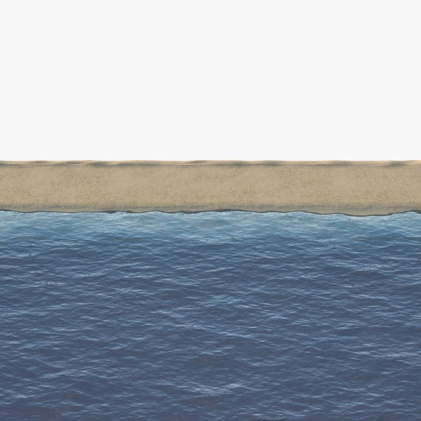 modelo 3d Ocean Shore Line Animated - TurboSquid 1204305