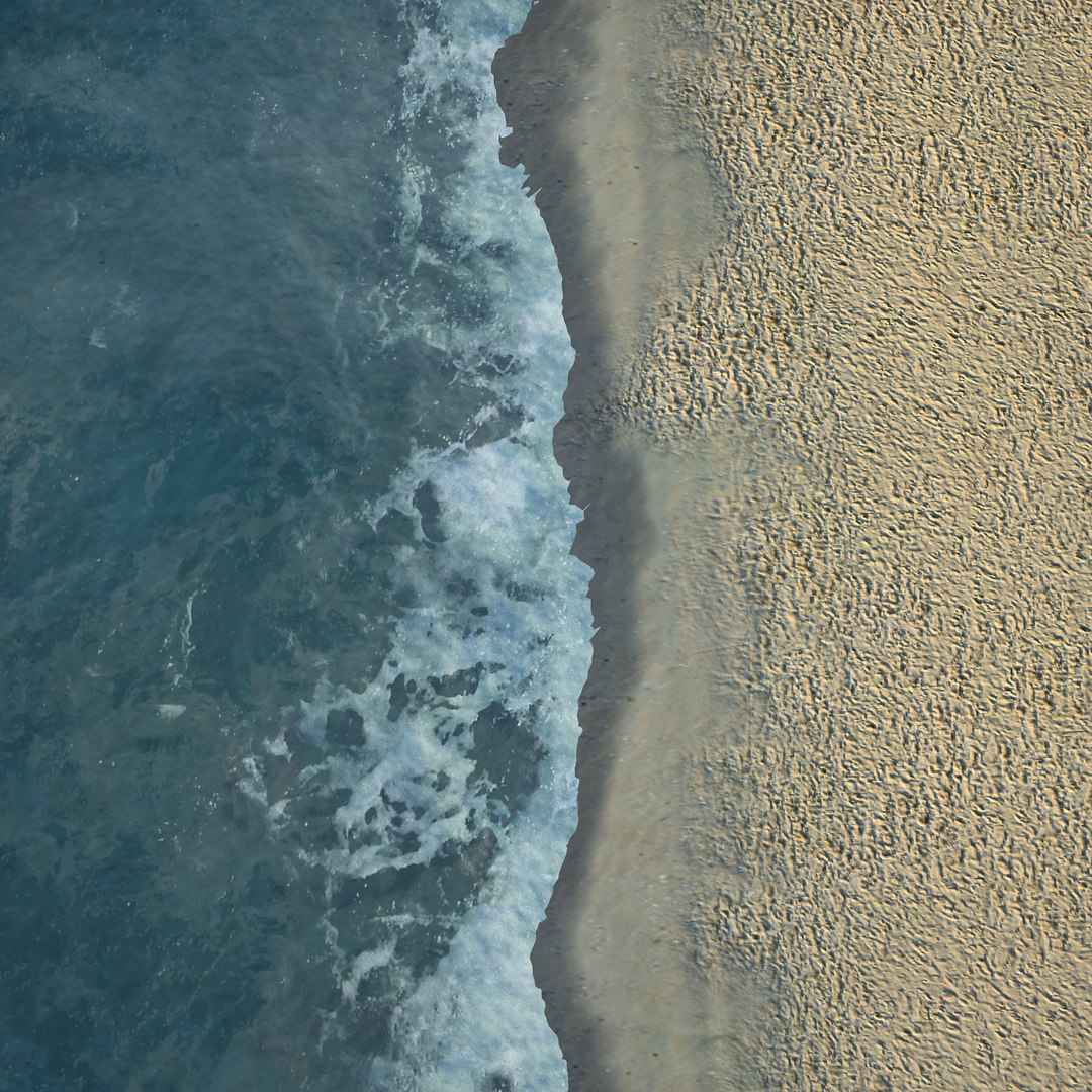 3D Ocean Shore Line Loop Animation Model - TurboSquid 1204305