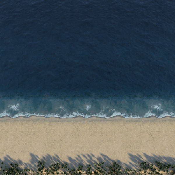 modelo 3d Ocean Shore Line Animated - TurboSquid 1204305