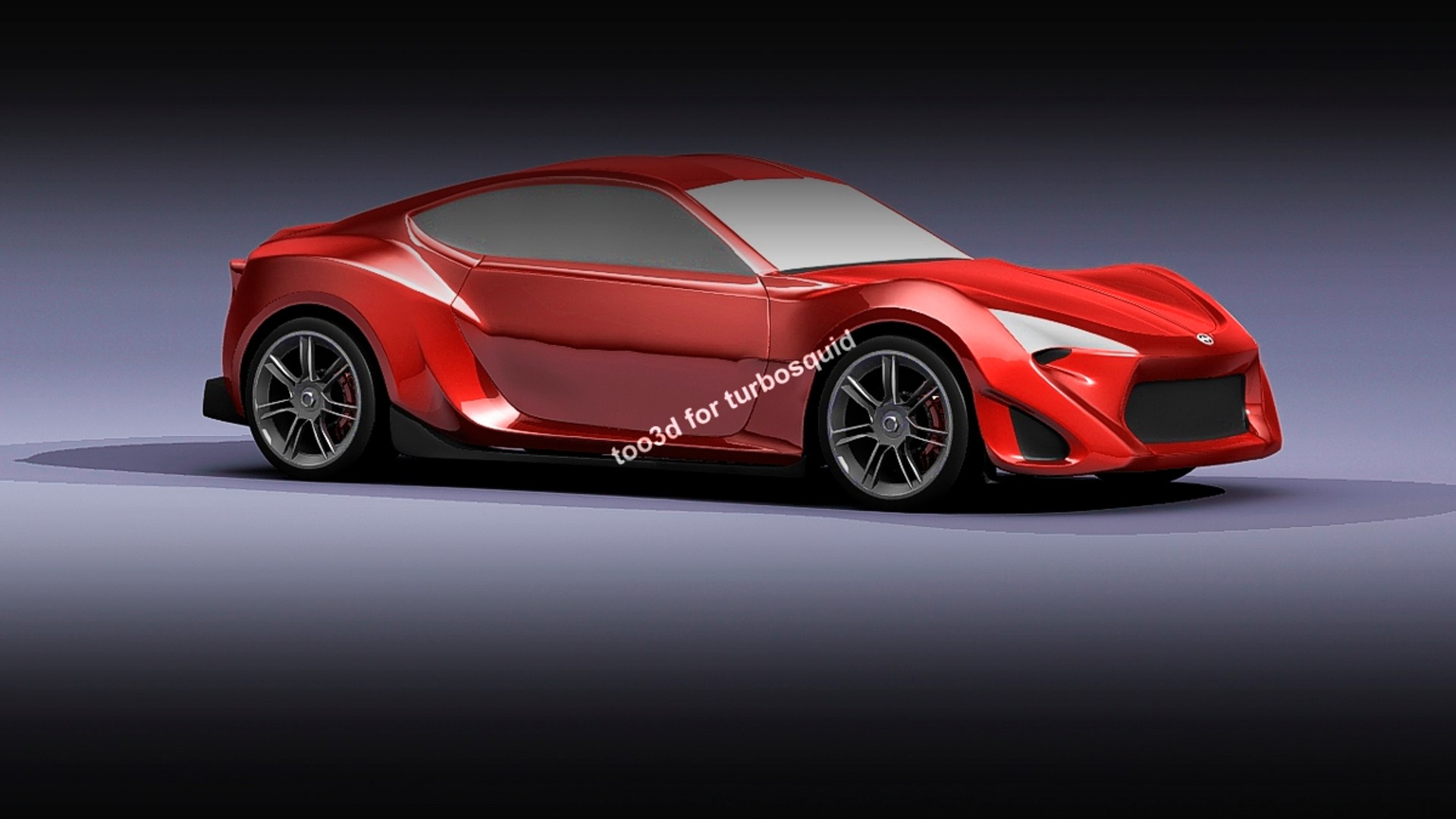 3d Scion Fr Model