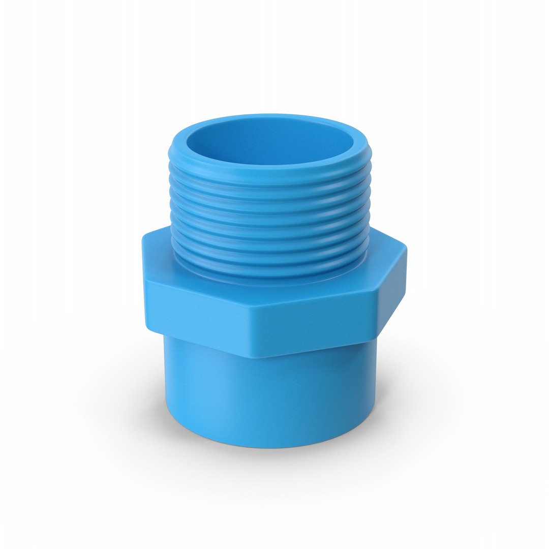 PVC Pipe Adapter 3D - TurboSquid 1940467