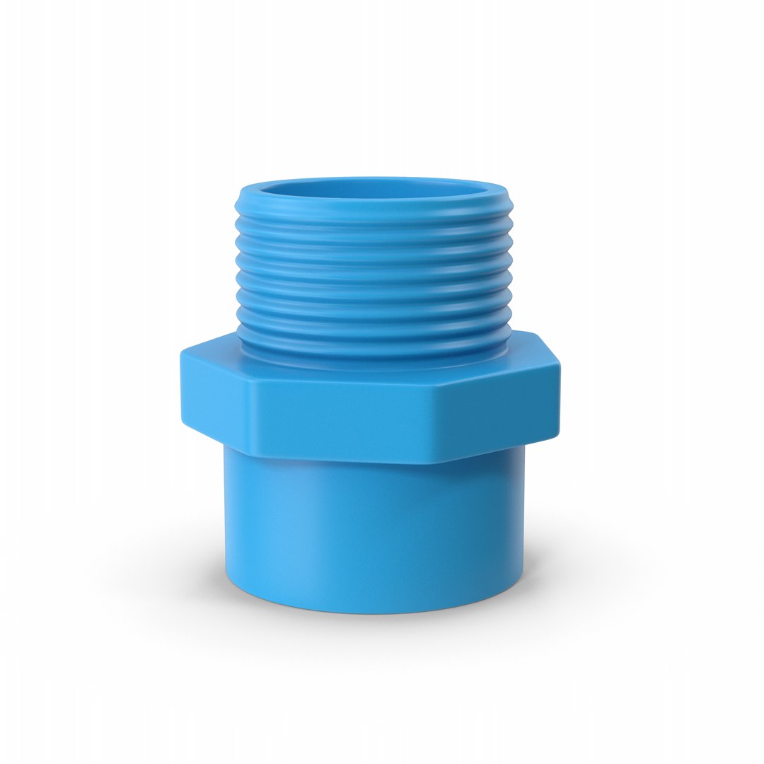PVC Pipe Adapter 3D - TurboSquid 1940467